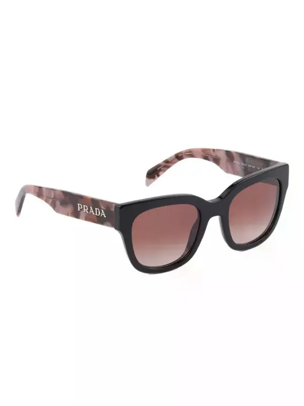 Prada Logo Cat-eye Sunglasses