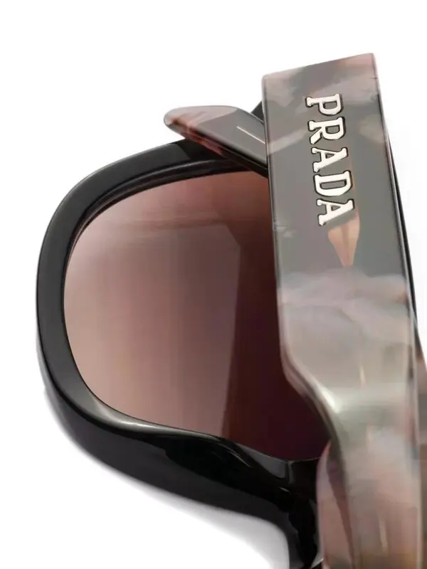 Prada Logo Cat-eye Sunglasses