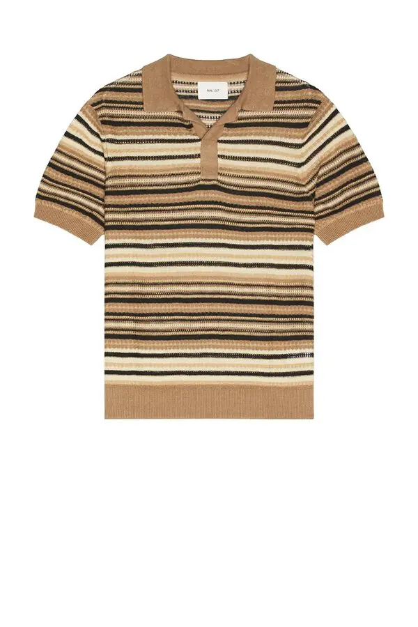 Nn07 Noam Polo In Brown