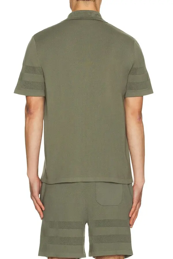Givenchy Short Sleeve Shirt In Sage