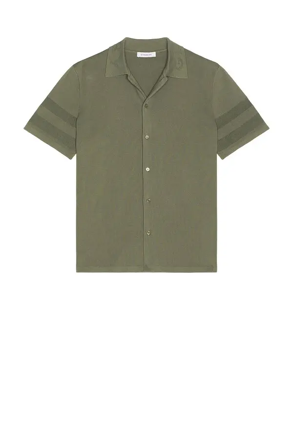 Givenchy Short Sleeve Shirt In Sage