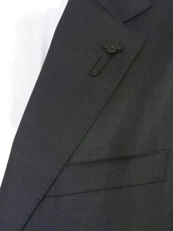 LARDINI Button Suit - Blue
