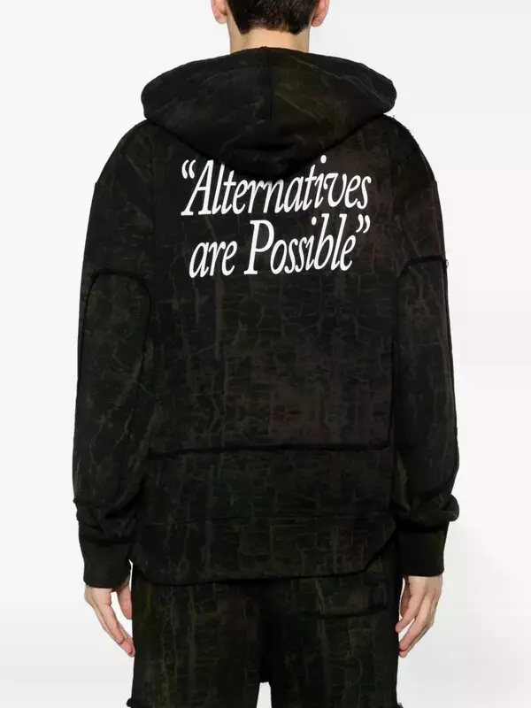 Études Studio Cracked Hoodie