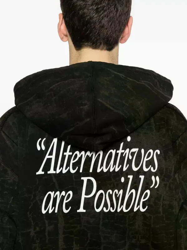 Études Studio Cracked Hoodie