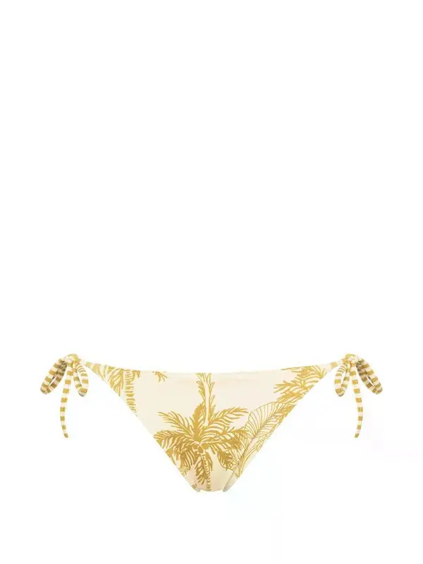 ERES Printed Bikini Bottom - Yellow