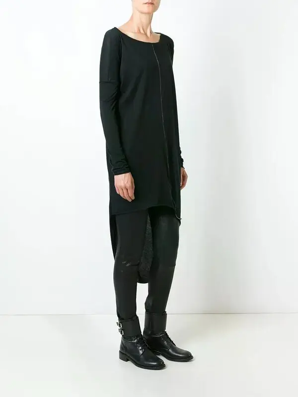 THOM KROM Asymmetric Long T-shirt