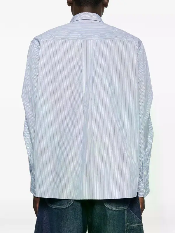 Sacai Striped Layered Shirt