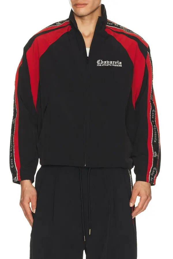 WILLY CHAVARRIA Casa De Chavarria Tape Jacket - Black