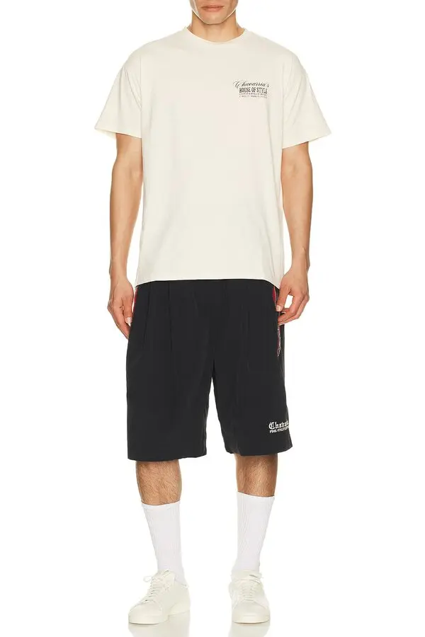 WILLY CHAVARRIA House Of Style Easy Tee In Cream - Masa