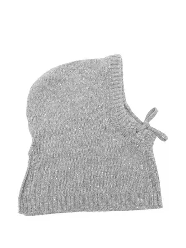 GRAN SASSO Sequin-embellished Balaclava