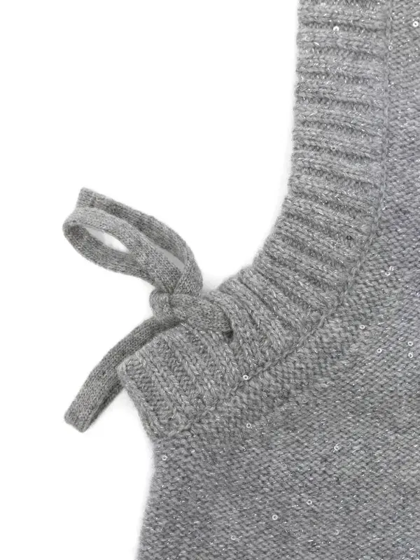 GRAN SASSO Sequin-embellished Balaclava