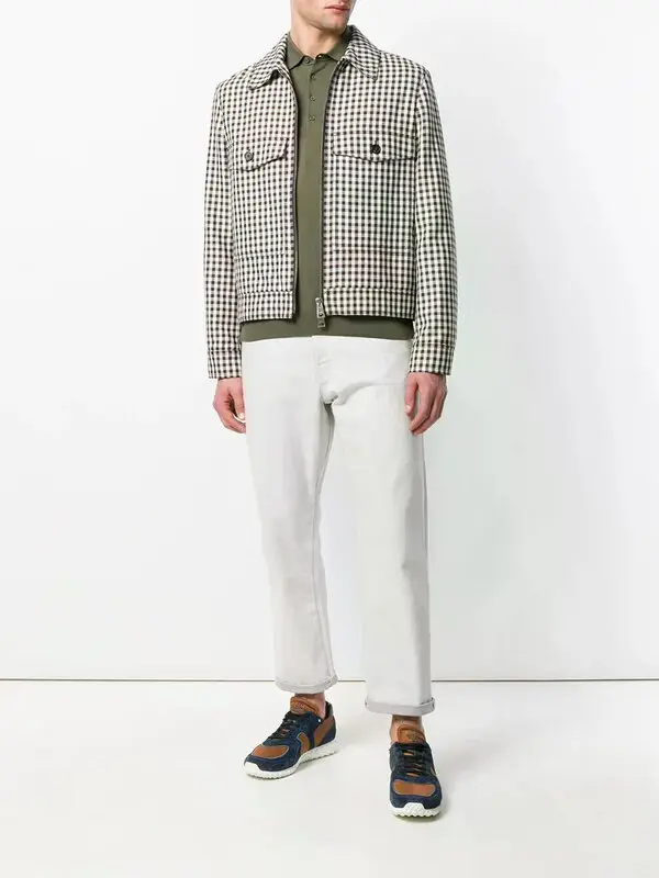 PAOLO PECORA Short Sleeve Polo Shirt - Green