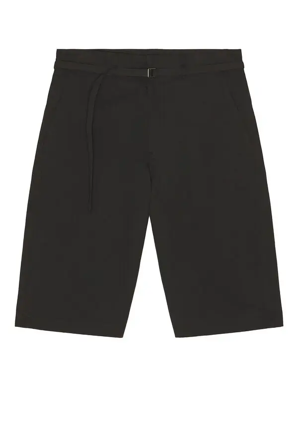 LE17SEPTEMBRE Belted Curved Shorts