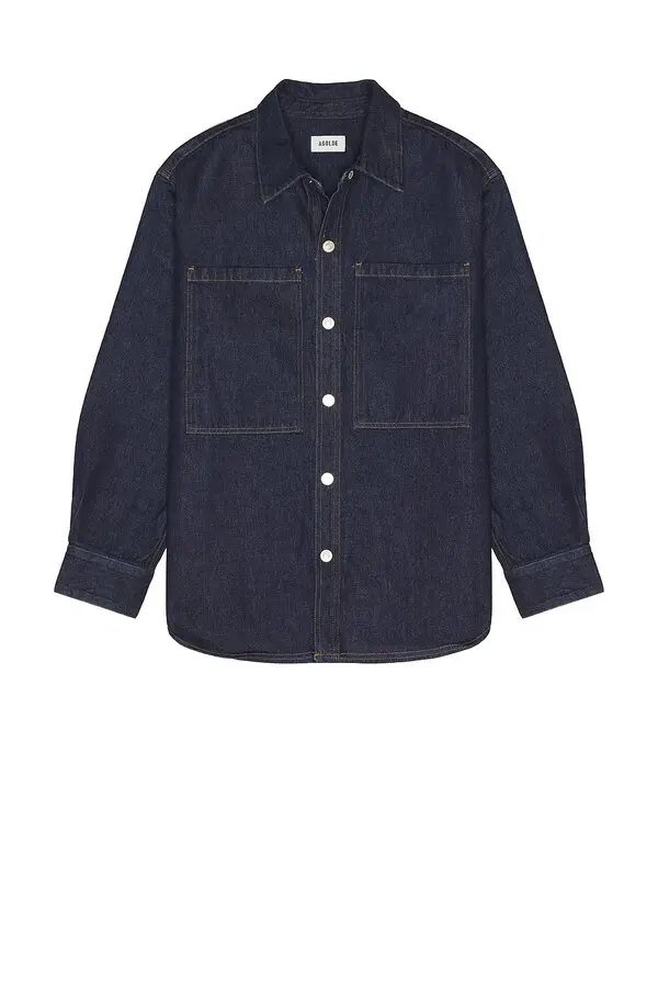 AGOLDE Atticus Shirt In Blue