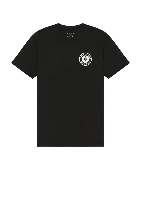BORN X RAISED Immaculate Tee - Black