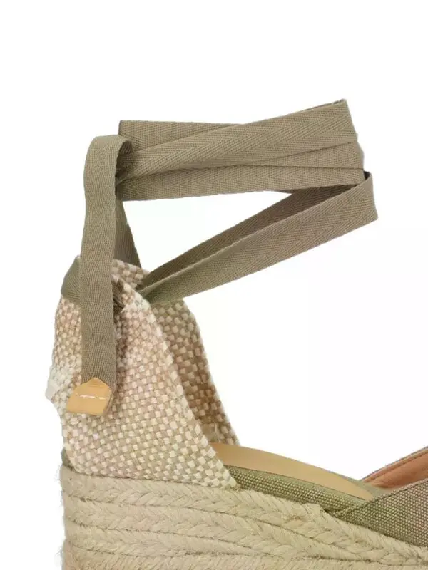 CastaÑer Tie-fastening Wedge Espadrilles