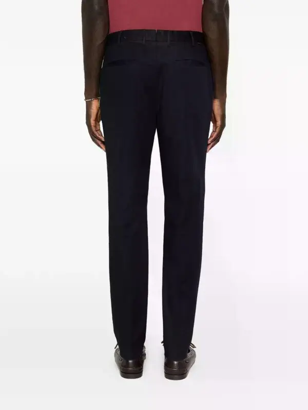Incotex Belt-loop Chinos - Black
