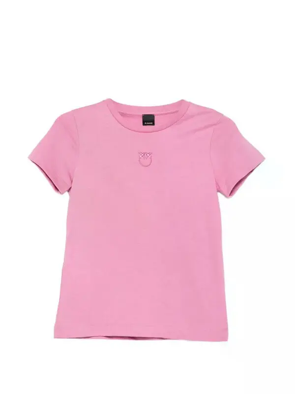Pinko Bussolotto" Cotton Logo T-shirt