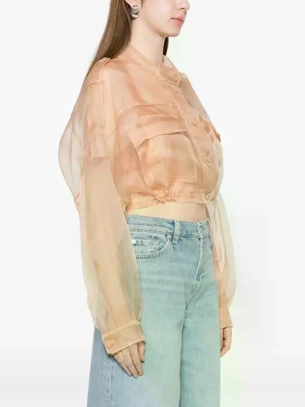 Pinko Logan Caban Buttoned Jacket
