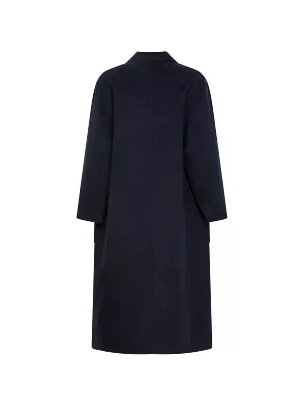 Max Mara Single-breasted Coat - Blue