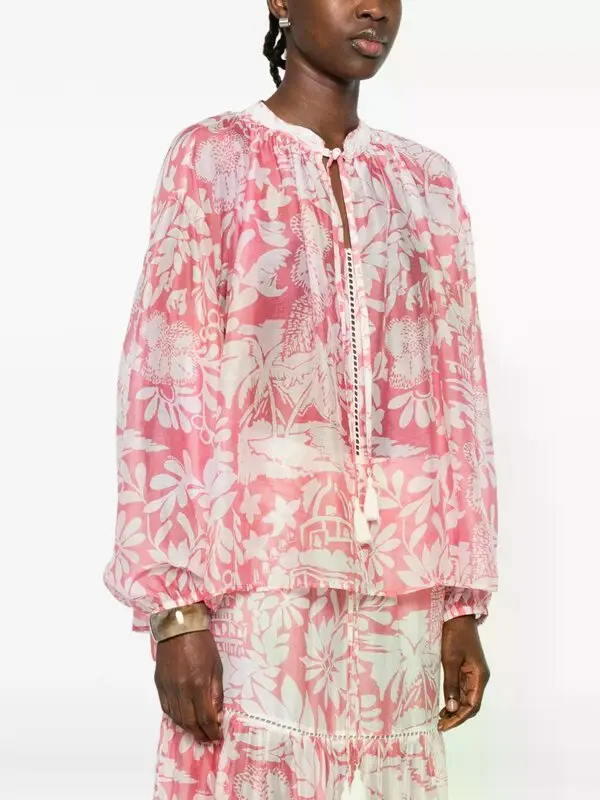 ERMANNO FIRENZE Floral-print Blouse