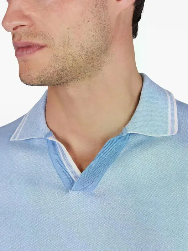 Paul & Shark Ribbed-details T-shirt