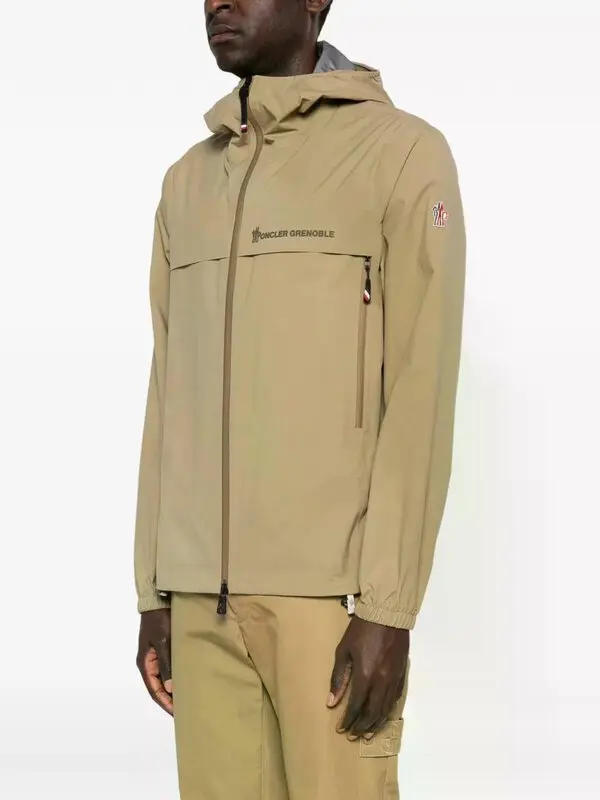 Moncler Hooded Zip Jacket