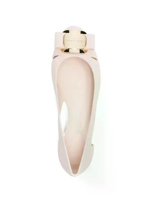 FERRAGAMO Vara Bow Detail Flat Pumps