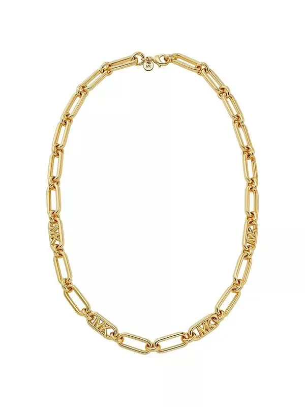 Michael Kors Logo-chain Necklace - Gold