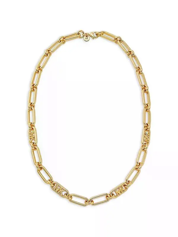 Michael Kors Logo Chain Necklace - Gold