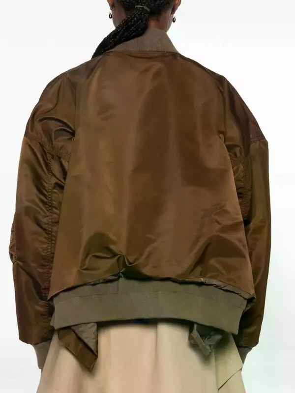Sacai Zipped Bomber Jacket
