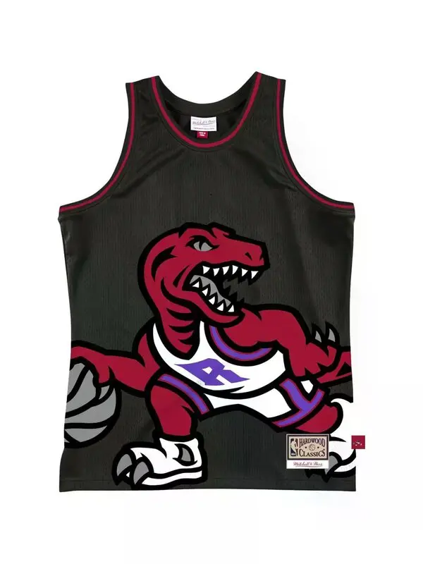 Mitchell & Ness X Nba Toronto Raptors Hardwood Classics Blown Out Printed Tank Top - Black