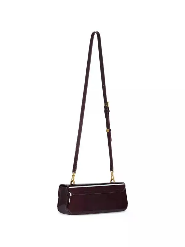 POTAMY Square Leather Shoulder Bag