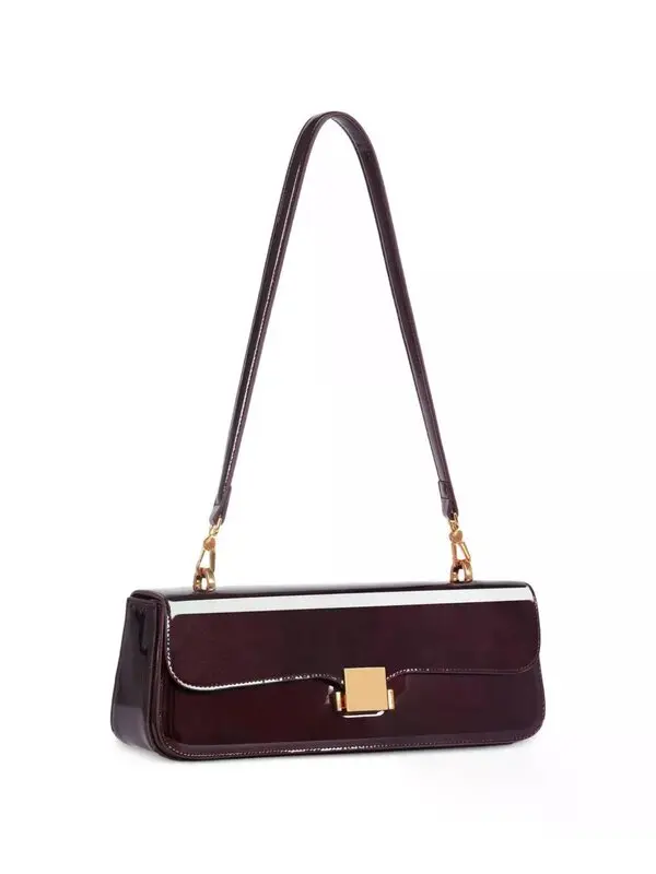 POTAMY Square Leather Shoulder Bag