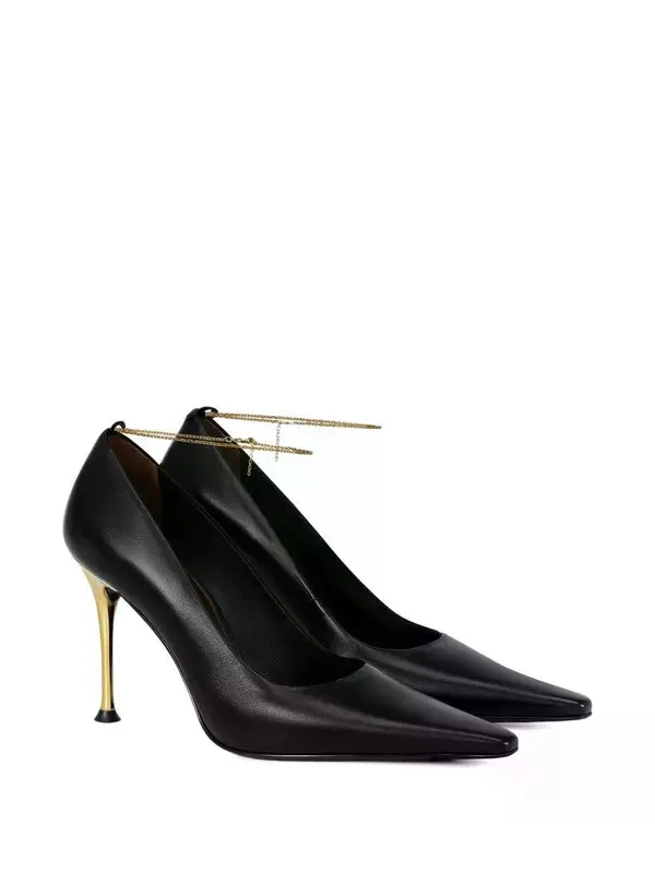 POTAMY Chain Stiletto Pumps