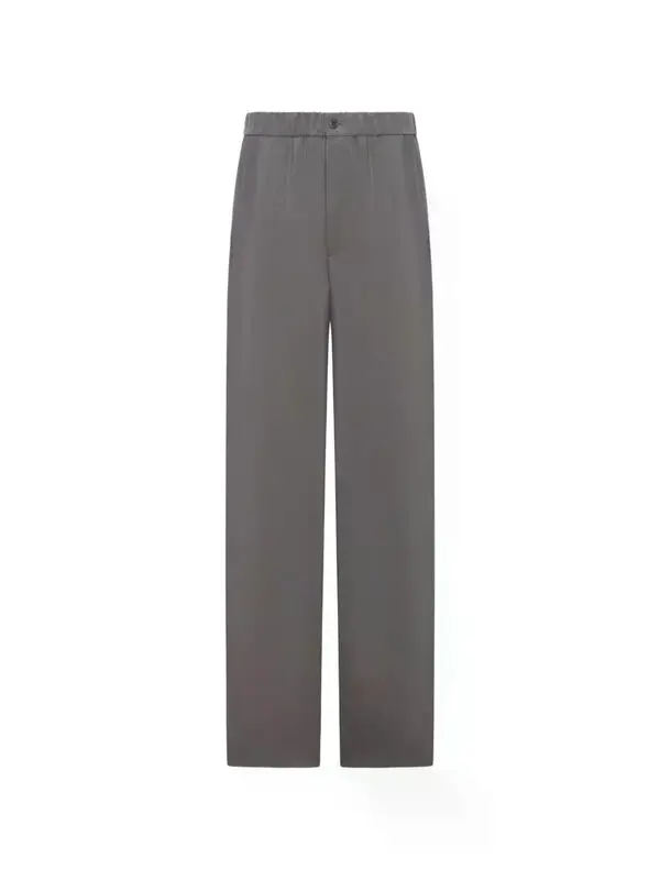 Giorgio Armani Buttoned Trousers - Grey