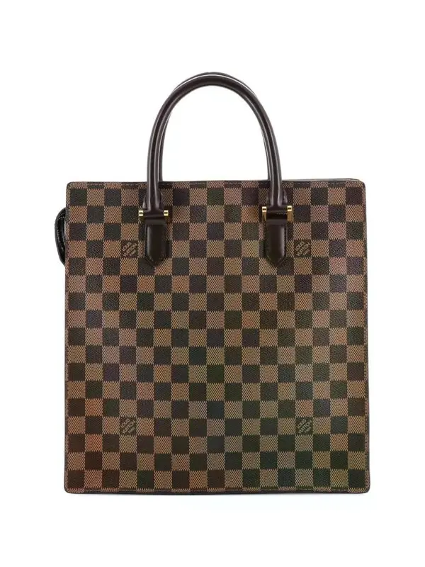 LOUIS VUITTON Venice Sac Plat Damier Pm Tote Bag - Brown