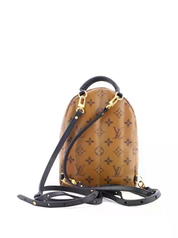 LOUIS VUITTON Palm Springs Mini Backpack Reverse Monogram Canvas