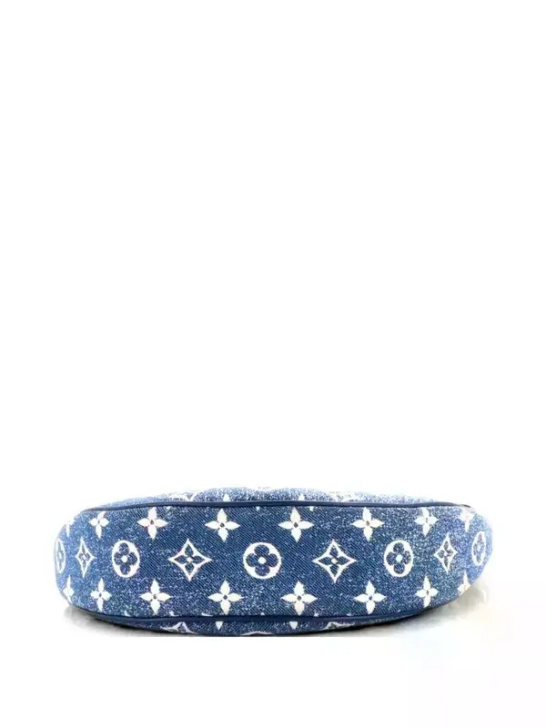 LOUIS VUITTON Loop Hobo Bag Monogram Jacquard Denim - Blue