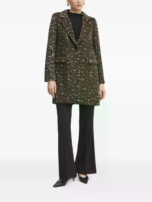 MORGAN Leopard-print Coat