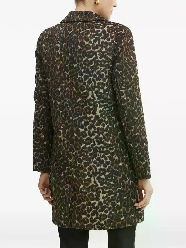 MORGAN Leopard-print Coat