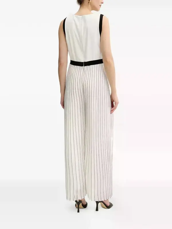 MORGAN V-neck Pleated Jumpsuit