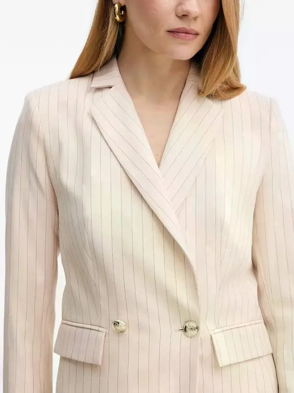 MORGAN Striped Fitted Blazer