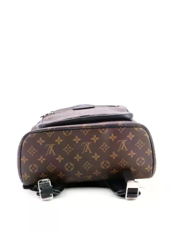 LOUIS VUITTON Josh Macassar Monogram Canvas Backpack - Brown