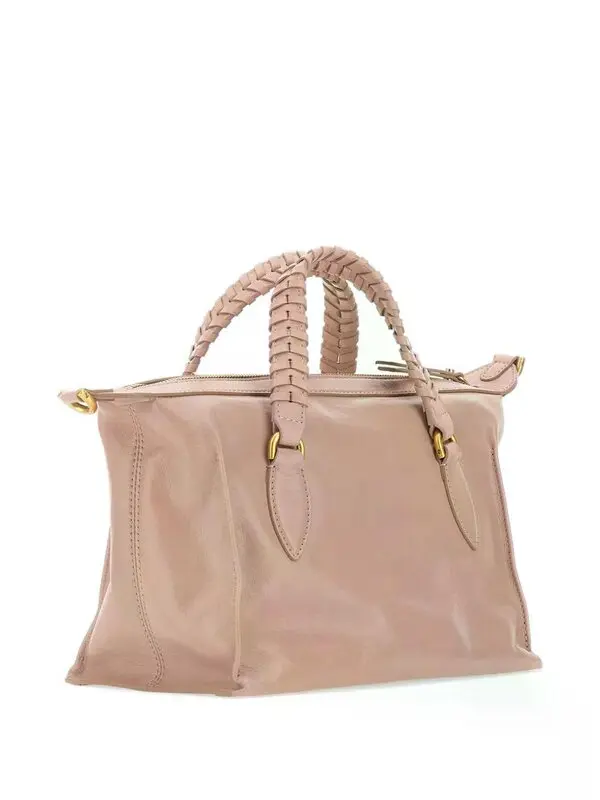 GIANNI CHIARINI Leather Tote Bag - Pink
