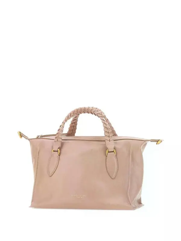 GIANNI CHIARINI Leather Tote Bag - Pink