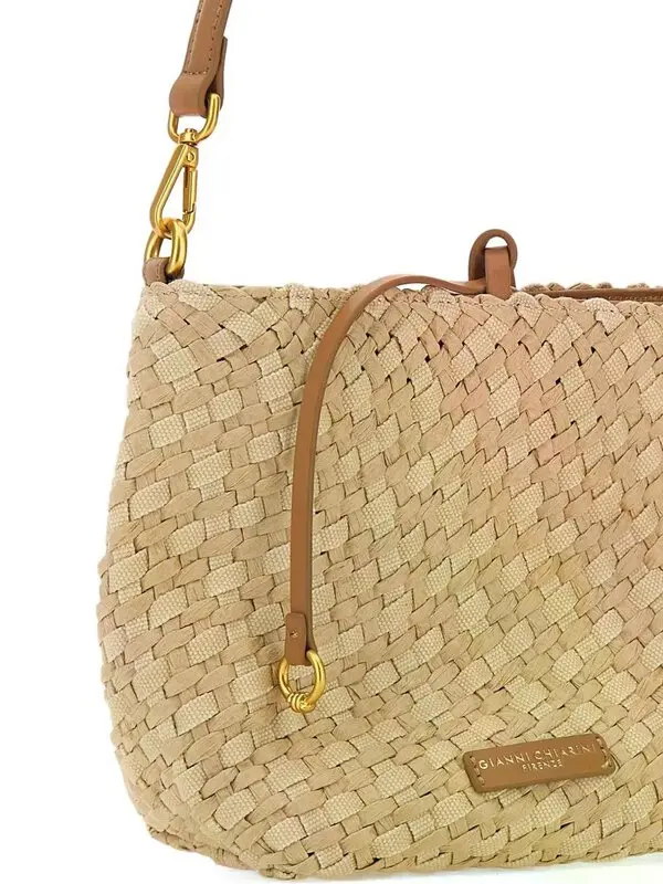 GIANNI CHIARINI Mercy Interwoven Shoulder Bag
