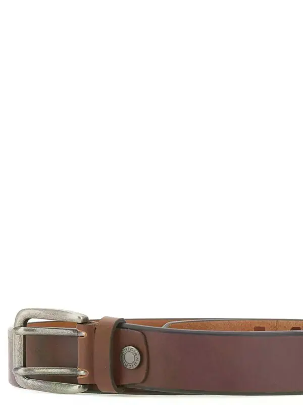 GIANNI CHIARINI Leather Belt - Brown