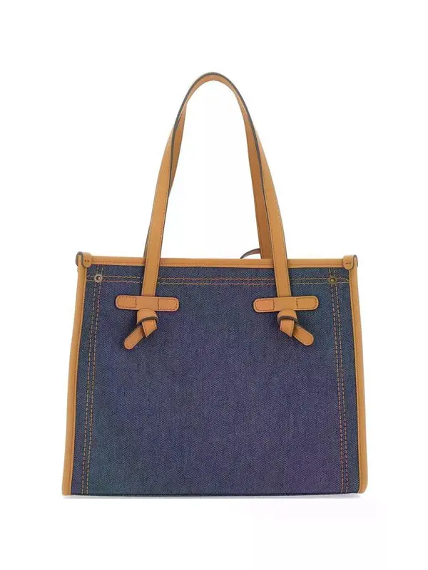 GIANNI CHIARINI Marcella Denim Tote Bag - Blue