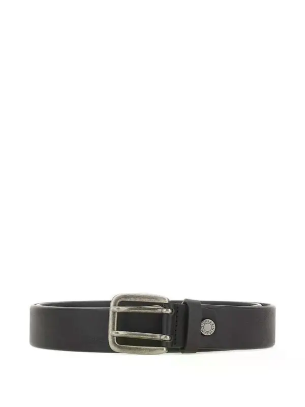 GIANNI CHIARINI Leather Belt - Black